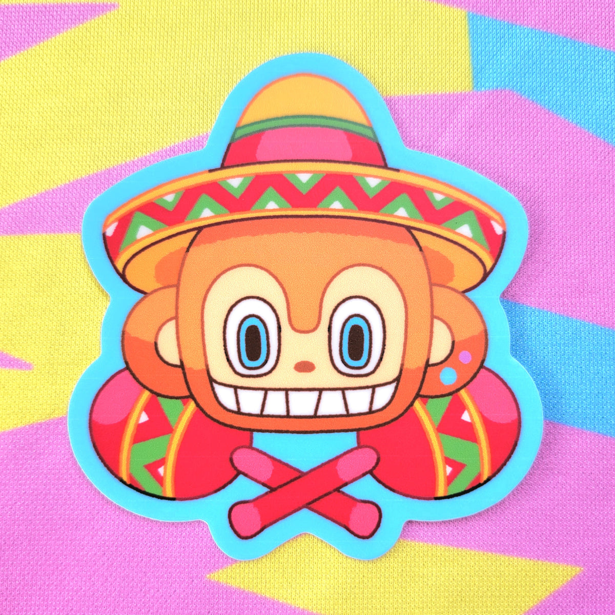 Samba Amigo Vinyl Sticker Kirakira Karakasa
