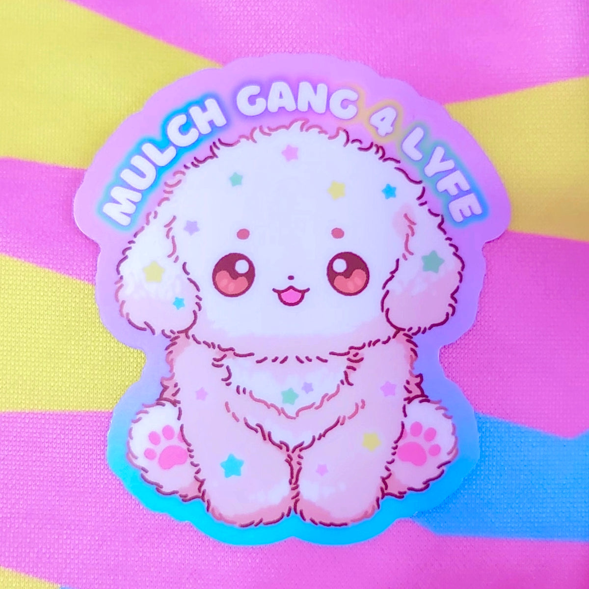 Puppy: Mulch Gang 4 Lyfe Sticker – Kirakira Karakasa