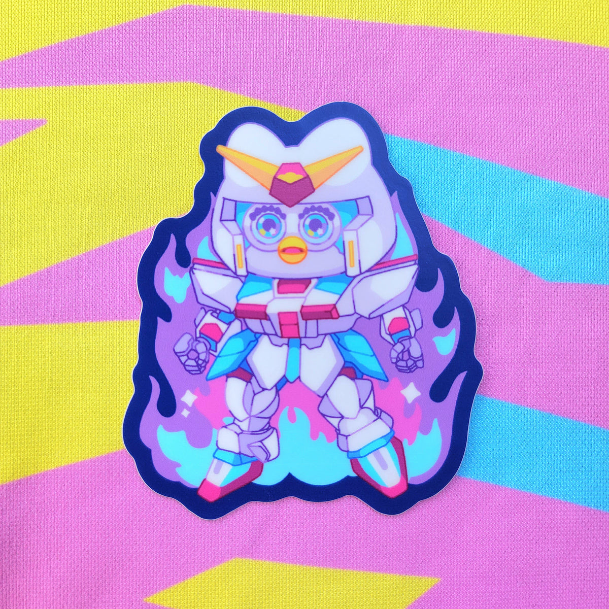 Furb: Robot Furb Vinyl Sticker – Kirakira Karakasa