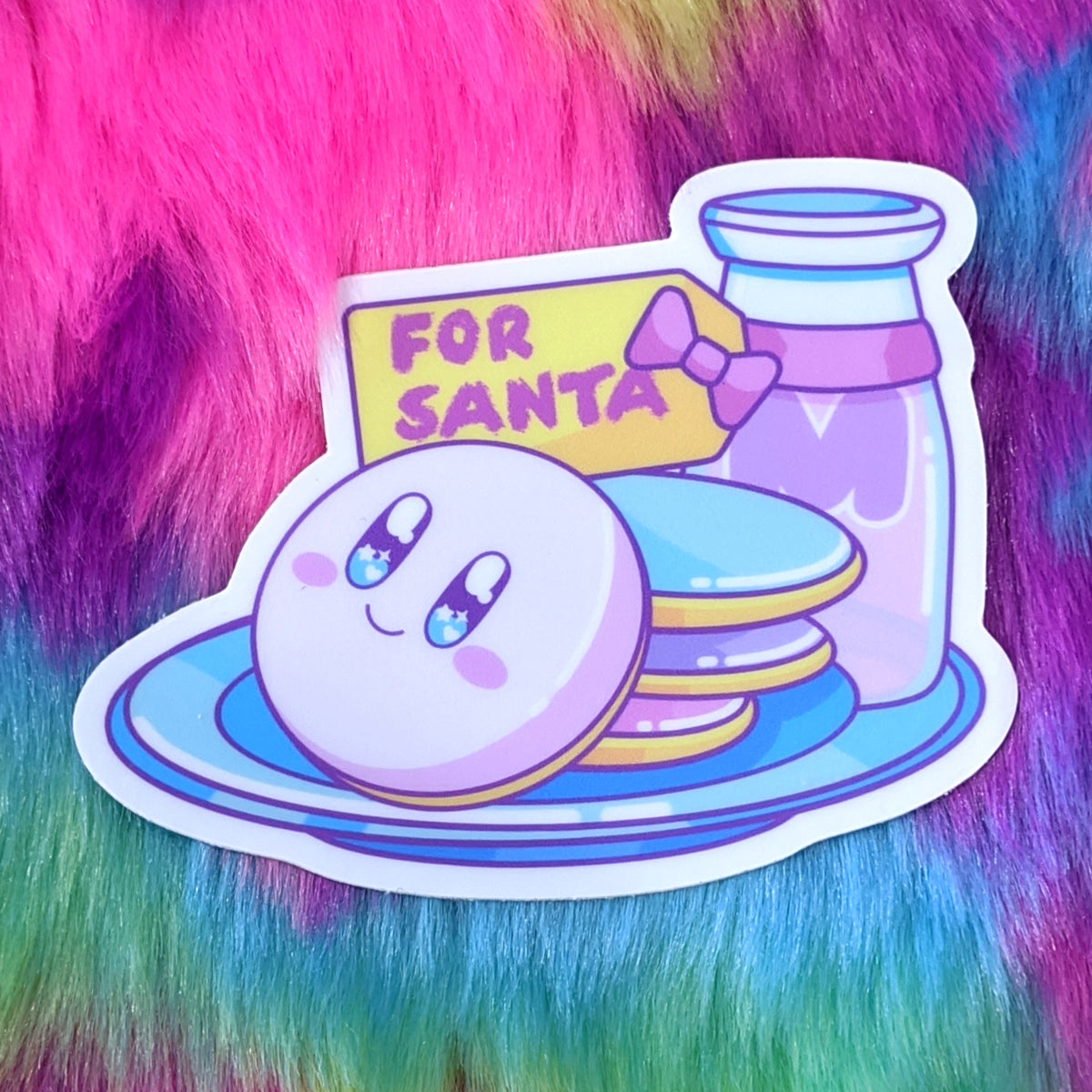 Kirb Cookie Sticker Kirakira Karakasa